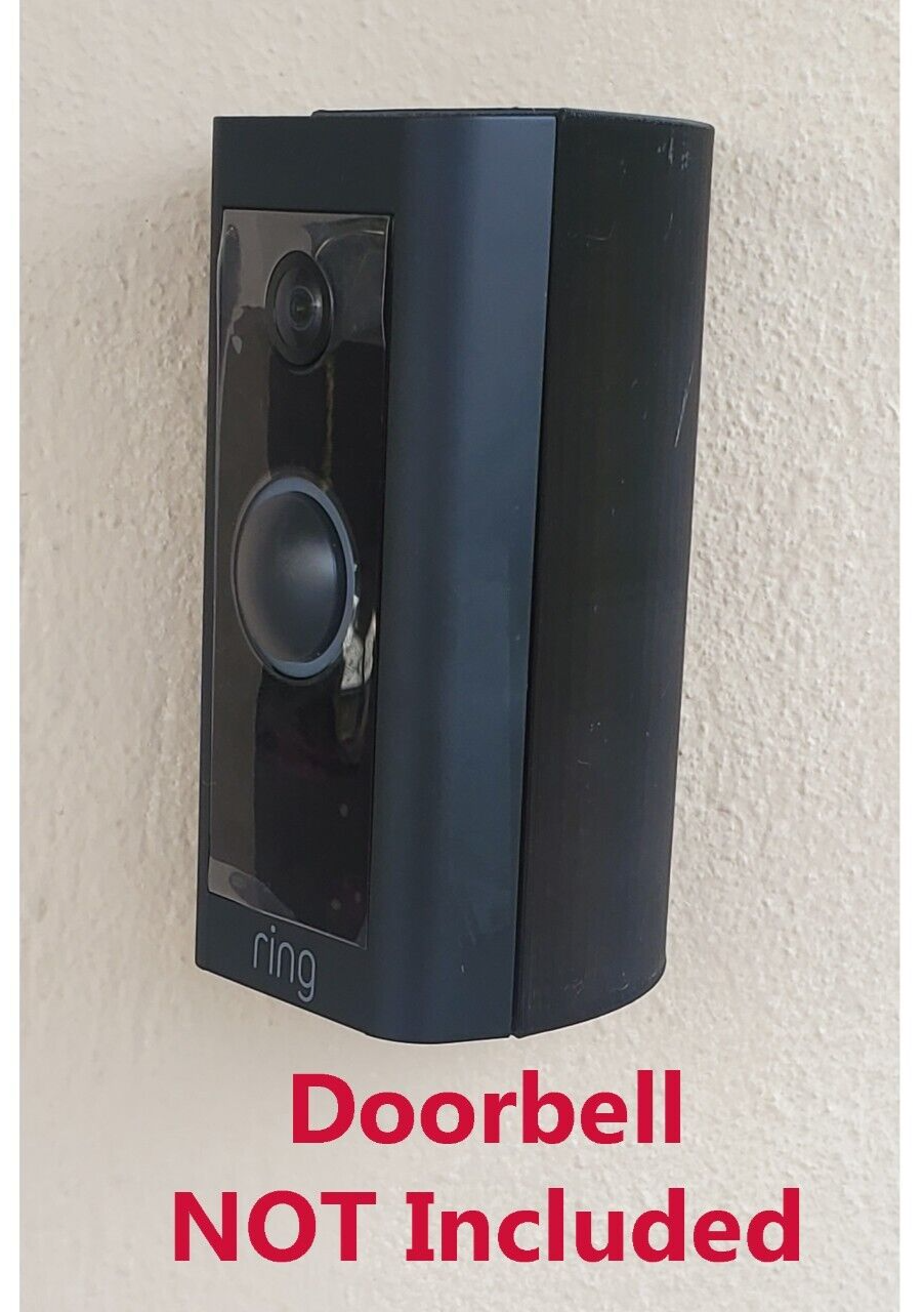 Ring Video Doorbell Wired 5AT3T5 Angle Wedge Bracket Mount 60 Degree 3D ...