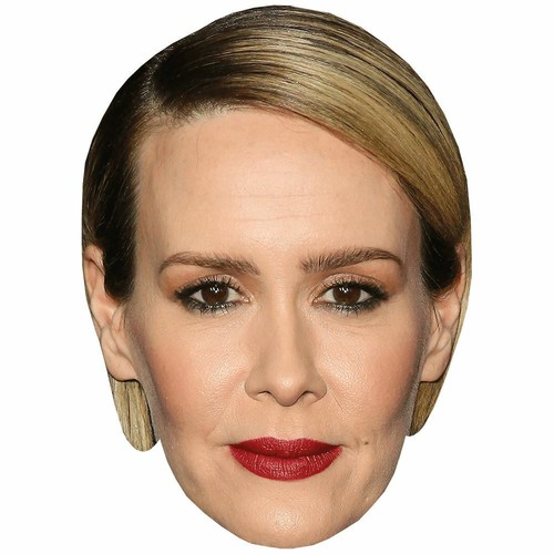 Sarah Paulson (Make Up) Celebrity Mask, Flat Card Face | eBay