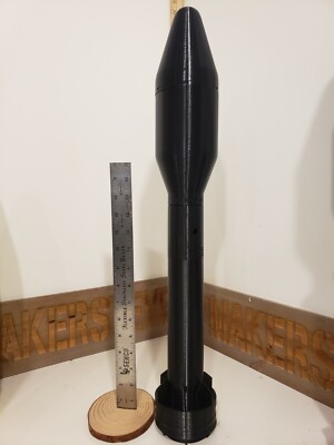 3D Printed M28 M29 M28A2 HEAT Rocket Super bazooka -Unpainted - Fake ...