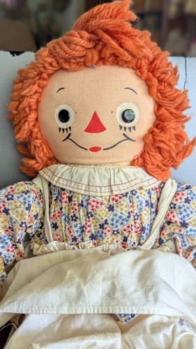 GEORGENE NOVELTIES RAGGEDY ANN 20 INCH DOLL COMPLETE OUTFIT MINTY NR | eBay