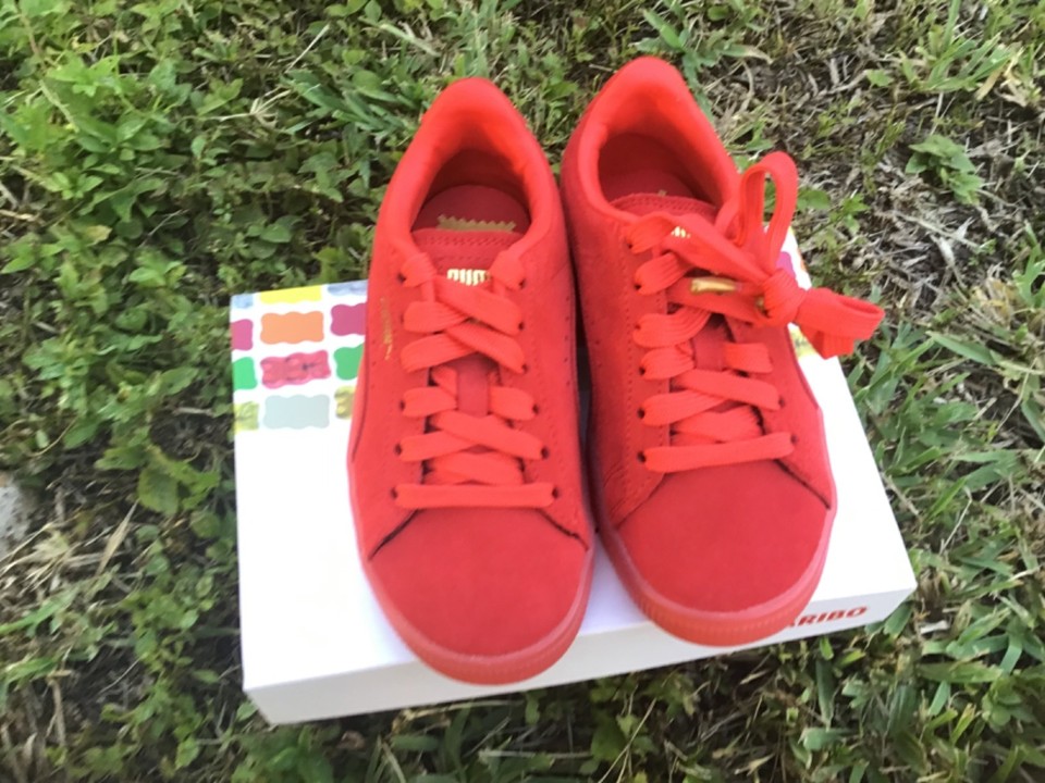 New red suede haribo puma shoes - Size 12c | eBay