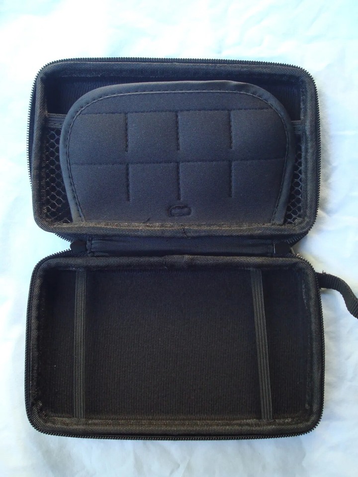 EVA Skin Carry Hard Case Bag Pouch Nintendo 2DS 3DS XL LL w/ Strap ...