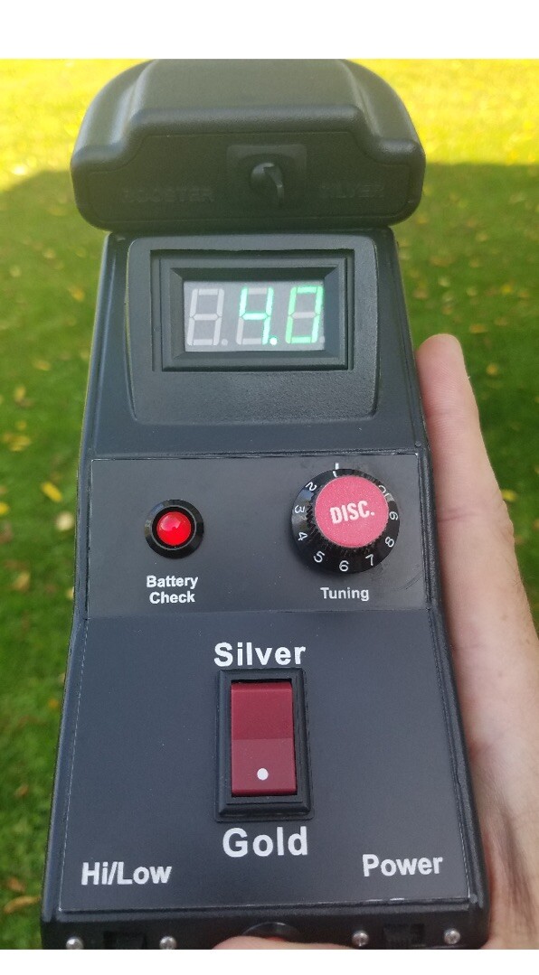 ELECTROSCOPE MODEL 20 DIGITAL LONG RANGE GOLD & SILVER LOCATOR METAL ...