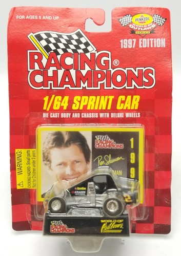 Racing Champions World of Outlaws RON SHUMAN 1/64 Sprint Car 1997 ...