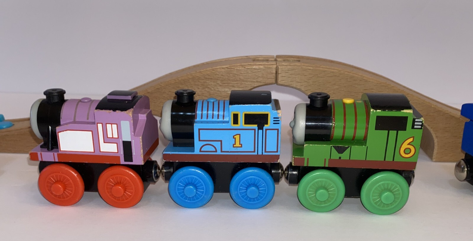 Thomas The Train & Friends Wooden Tracks 50 pieces w/ Thomas, Percy ...