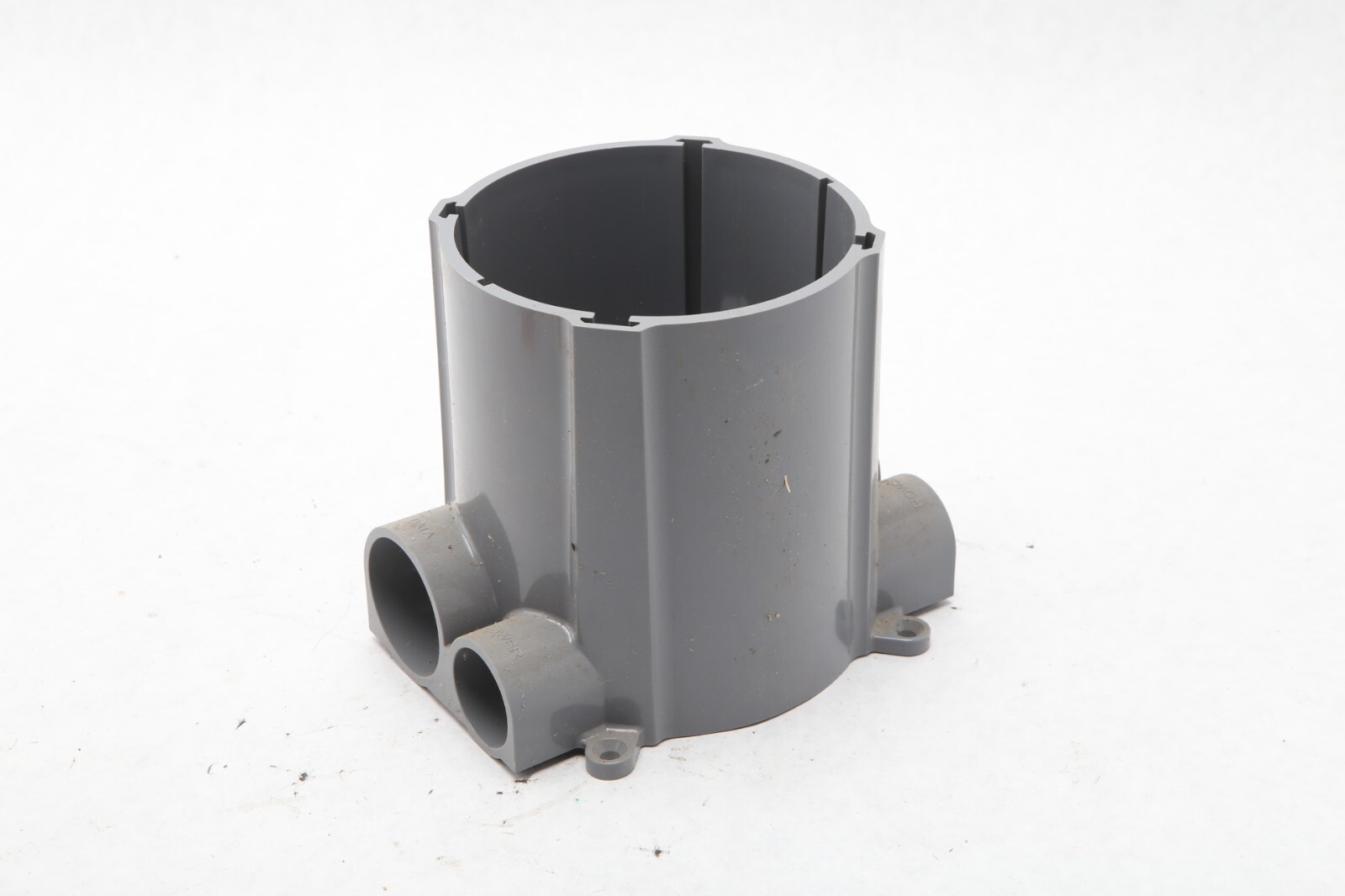 HUBBELL S1PFB Floor Box Plastic Round. System 1 - MISSING CAP - GA3 | eBay