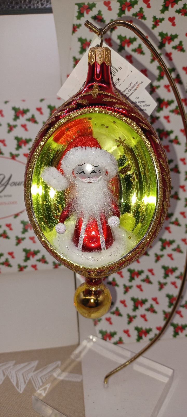Heartfully Yours Inch Elisa's St. Nick 1087 By Mr. Christopher Radko ...
