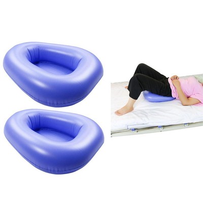 2 X Portable Air Bed Pan Inflatable Potty for Bedridden Elderly s | eBay UK
