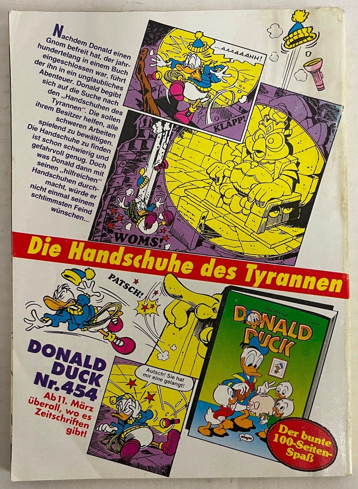 RARE VTG Comic Book Donald Duck Nr. 453 German | eBay