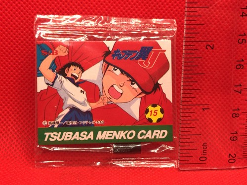 Wakabayashi Captain Tsubasa menko card 2inch S &B Food company limited ...