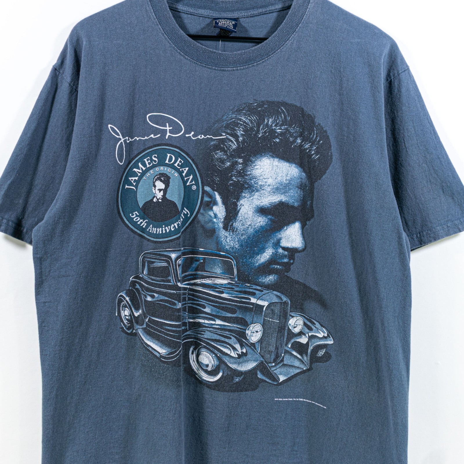 2004 James Dean 50th Anniversary Hot Rod T-Shirt Larg… - Gem