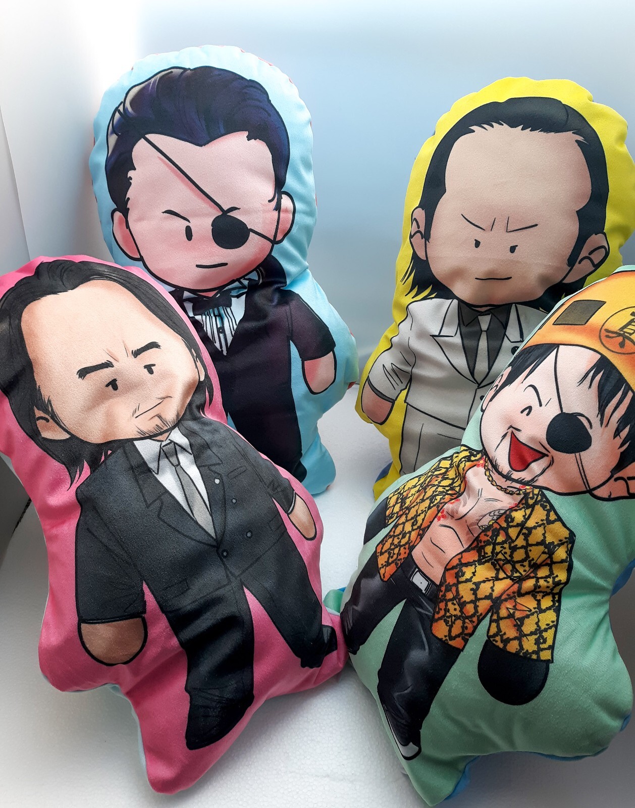 Yakuza Kiryu Kazuma Goro Majima Daigo Nishiki Akiyama Stuffed Pillows ...