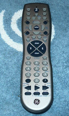 GE General Electric RC94927-I - Universal Remote Control TV VCR DVD ...