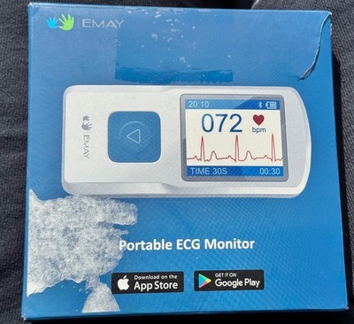 Portable ECG/EKG Monitor (Record ECG Without Smartphone) | Standalone ...