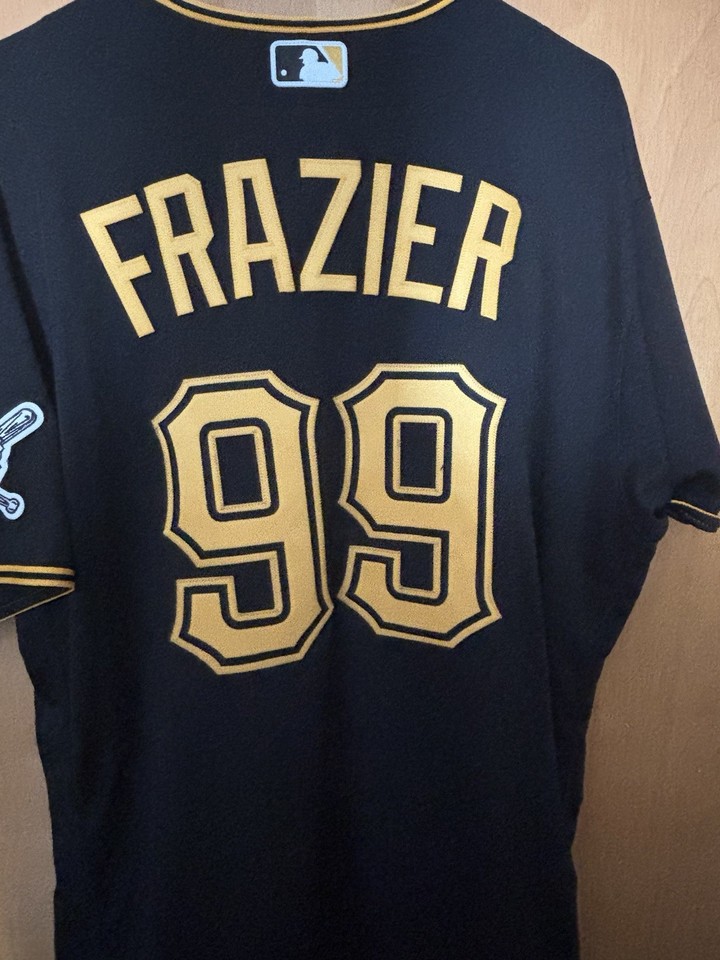 Todd Frazier Game Used Jersey Pittsburgh Pirates Reds 2021! RARE! | eBay