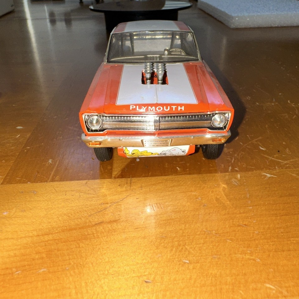 Butch Leal California Flash 1965 Plymouth AWB Model Kit. Built. | eBay