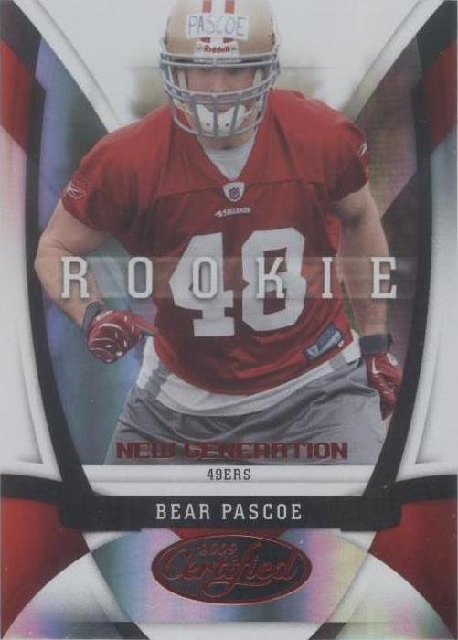2009 Certified - New Generation Bear Pascoe #132 Mirror Red /250 (RC ...