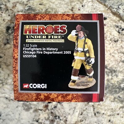 Corgi Heroes Under Fire Chicago Fire Department 2005 NEW + FAST ...
