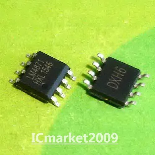 50 PCS LM4871 SOP-8 XPT4871 LM4871MX 3W Audio Power Amplifier with ...