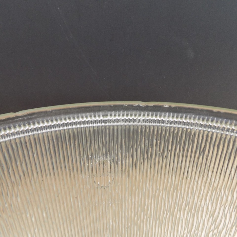 GE Holophane Large Glass Street Lamp Shade 4090 Gumdrop Shape | eBay