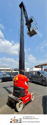 Manitou 100 VJR Mobile Vertical Mast Lift Cherry Picker Boom Lift ...