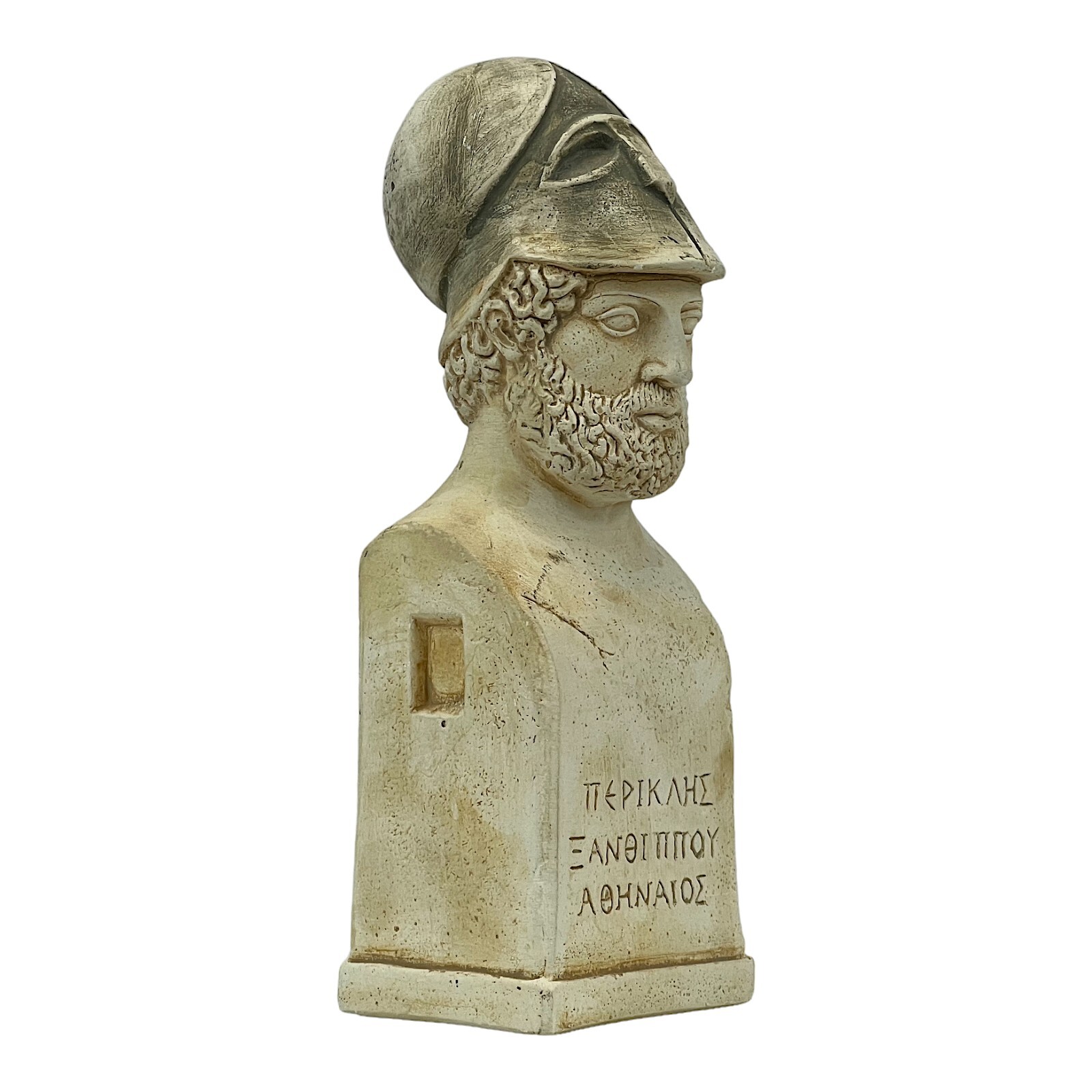 Pericles Leader of Athenian Democracy Bust Cast Stone Statue Sculpture ...