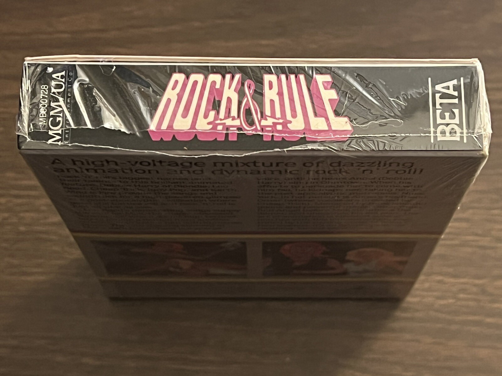 ROCK & RULE - BETA NEW SEALED RARE - 1983 NELVANA MGM/UA BOX 1st PRINT ...