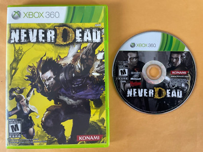 NeverDead (Microsoft Xbox 360, 2012) Konami Video Game CIB Complete ...