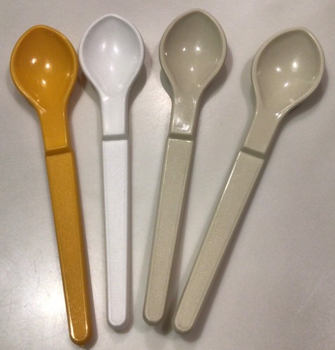 Tupperware 4 Spoons, Condiments, Hang-on Hanging Spoons, #1208 | eBay