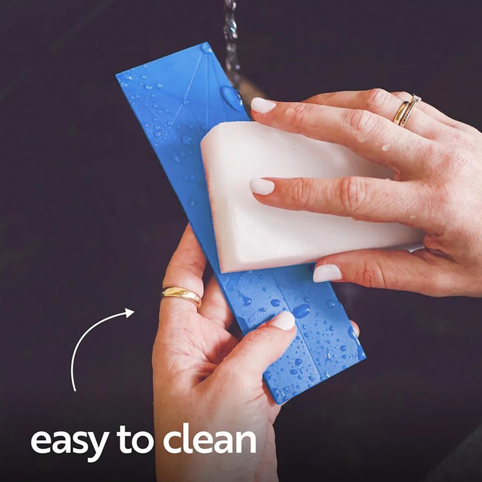 2Pcs Folding Measuring Spoon Multifunctional Spoon Kitchen Gadget (Blue ...