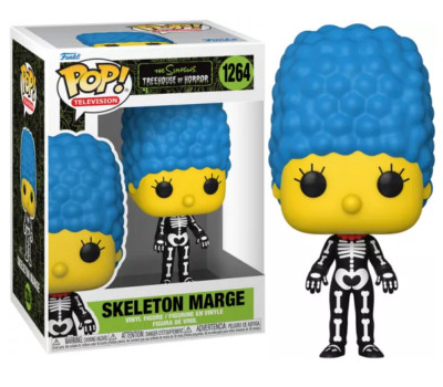 THE SIMPSONS HORROR SHOW Figurine SKELETON MARGE N° 1264 "POP" FUNKO ...
