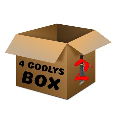 Roblox Murder Mystery 2 MM2 Box | 4 Godlys | Virtual Item | eBay