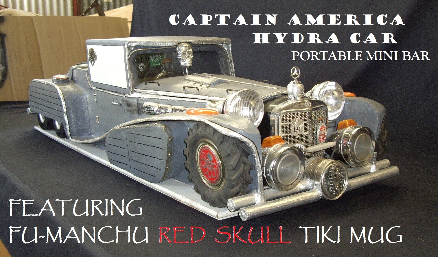 Captain America Hydra Car
