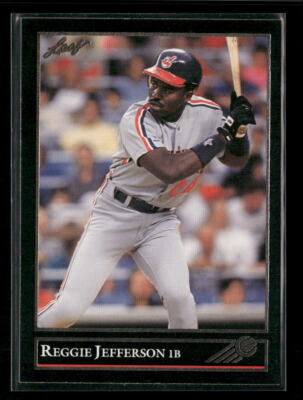 Reggie Jefferson 1992 Leaf #86 Black Gold | eBay