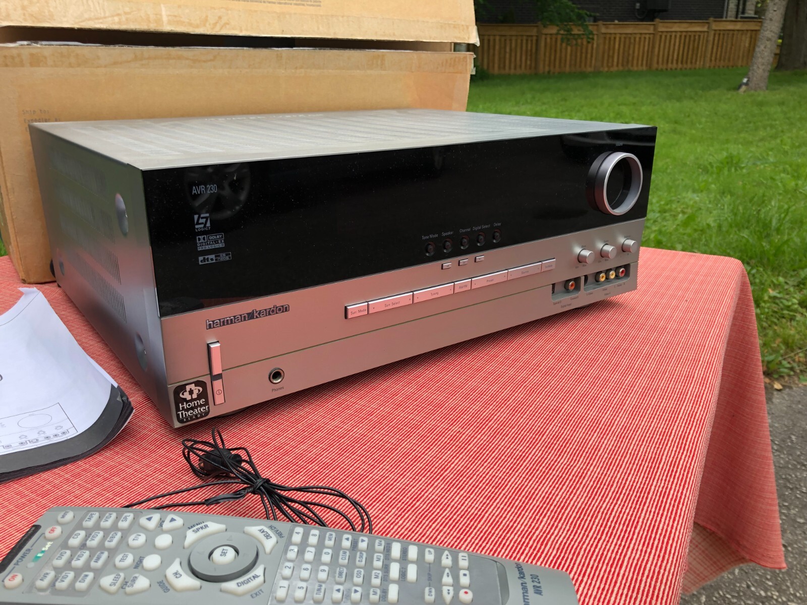 Harman Kardon AVR 230 6.1 Channel 300 Watt Receiver for sale online | eBay