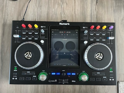 Numark iDJ Pro DJ controller With iPad, Case For iPad, And Case For ...