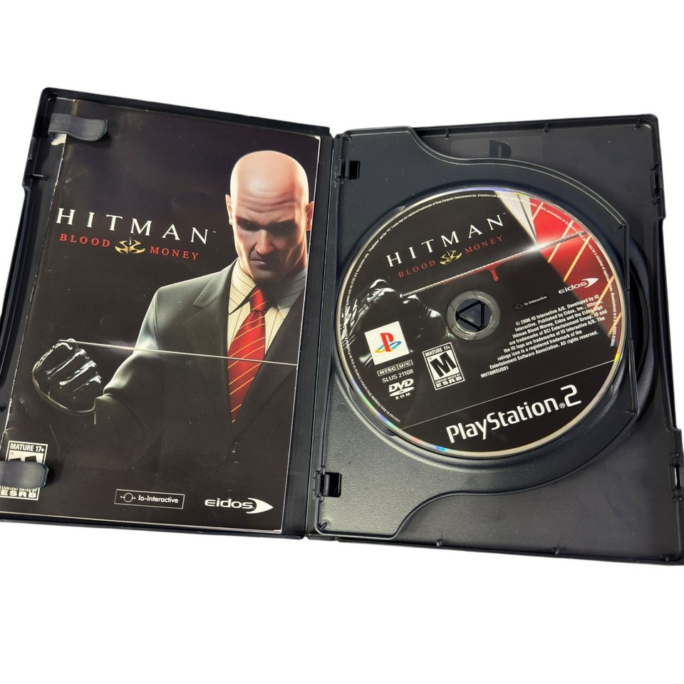 Hitman Blood Money PlayStation 2 Video Game Includes Bonus Disc | eBay