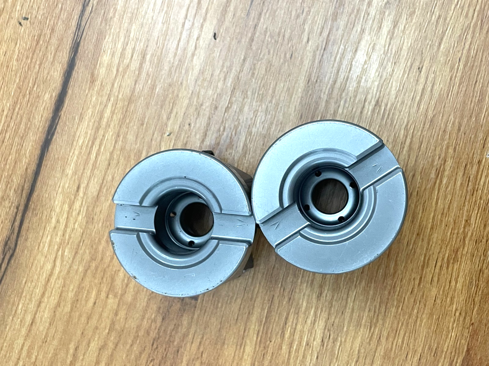 High Feed milling pkg, two 2" Cutters, 1" HSS, 1" Heavy Metal end mill ...