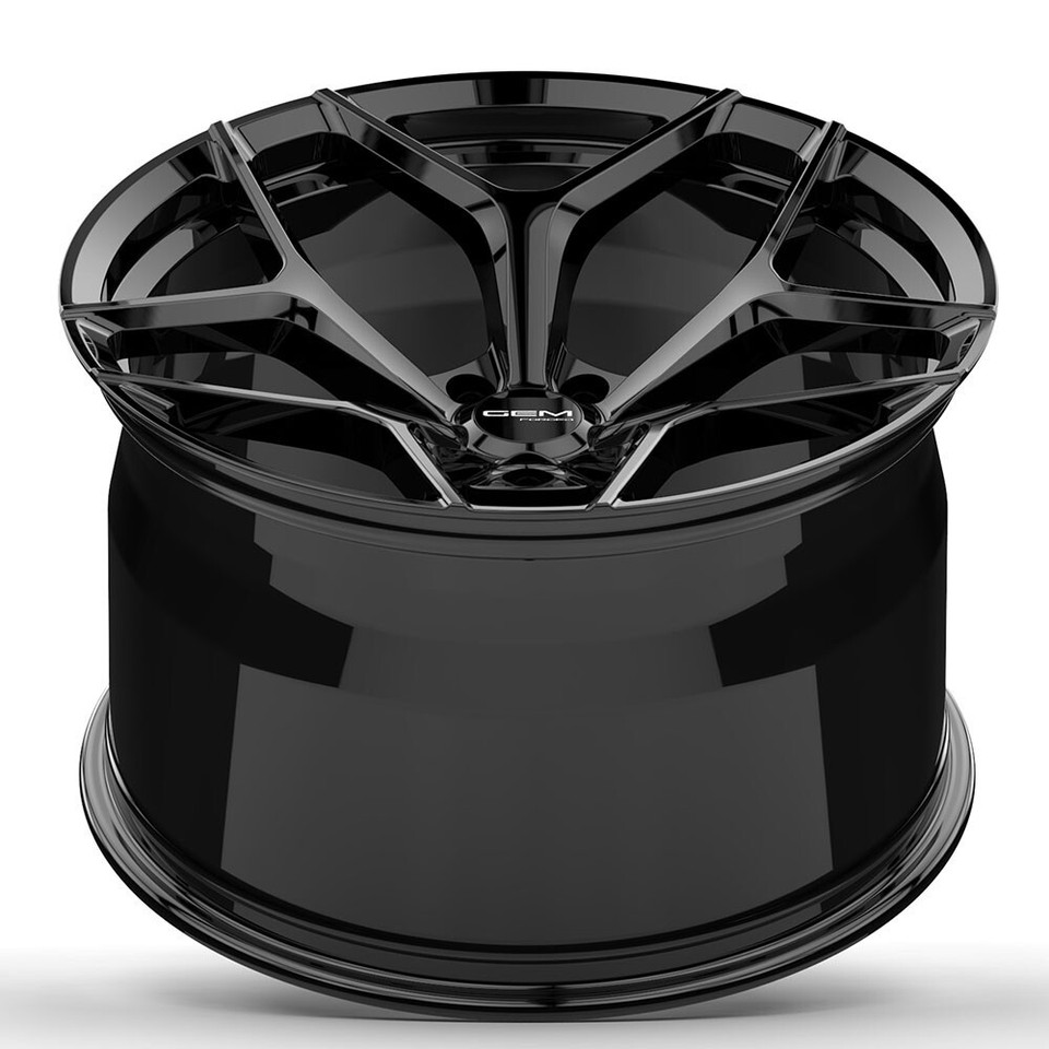 20" GEM G28 Forged Gloss Black wheels for Camaro ZL1 SS 1LE rim Concave ...