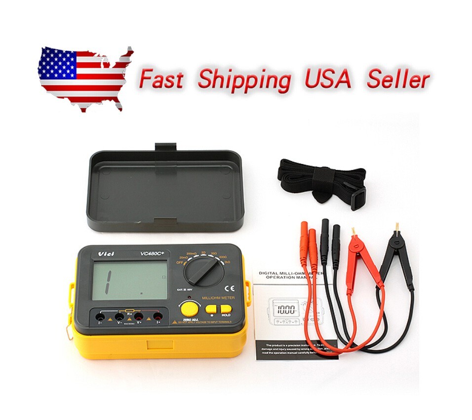 VICI+VC480C+Benchtop+Digital+Milli-ohm+Meter for sale online | eBay