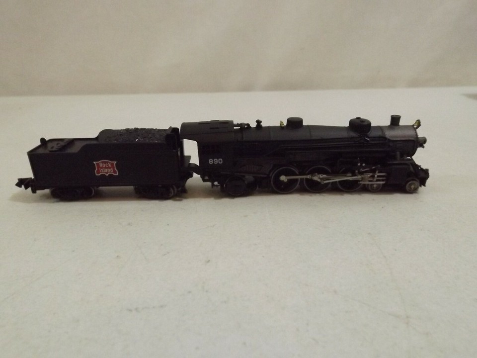 N gauge Model Power Rock Island 4-6-2steam engine in orig box (lot 66 ...