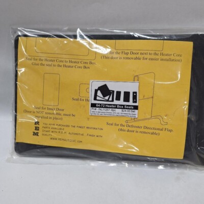 64-72 GM A-Body Heater Box Seals for Non AC Cars PN INL 11257 | eBay