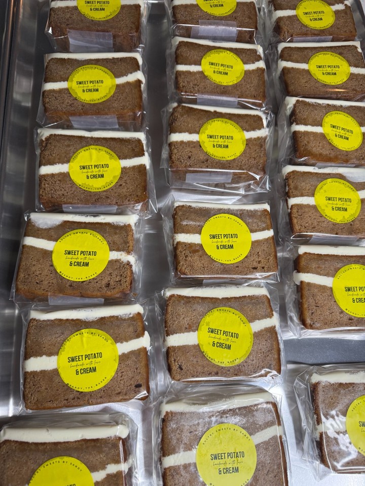 Gourmet Custom Cake Slice Box - Individually Wrapped Cake - 12ct | eBay