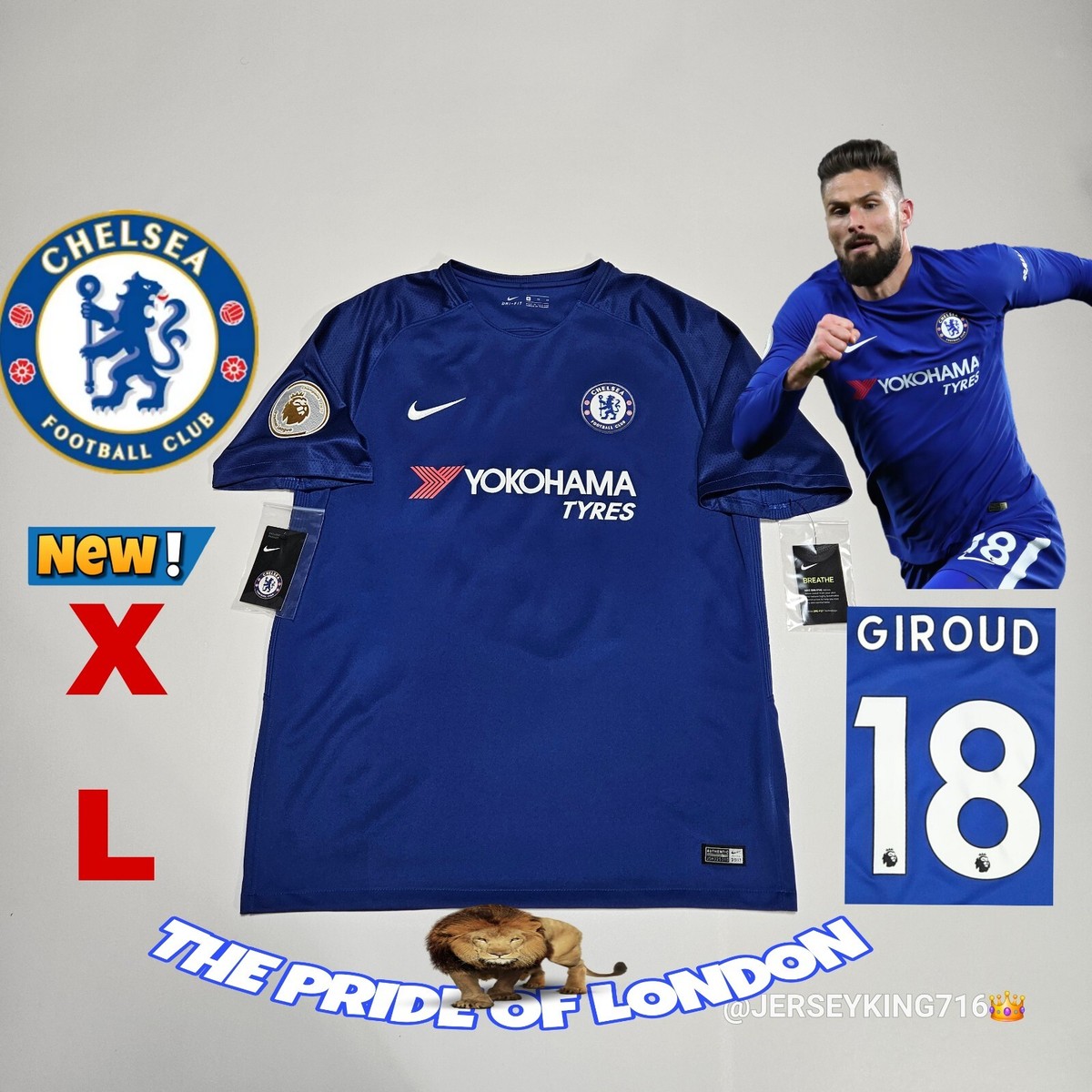 Chelsea 2017 Chelsea WSL Nike Away Stadium Shirt 2024 25 With