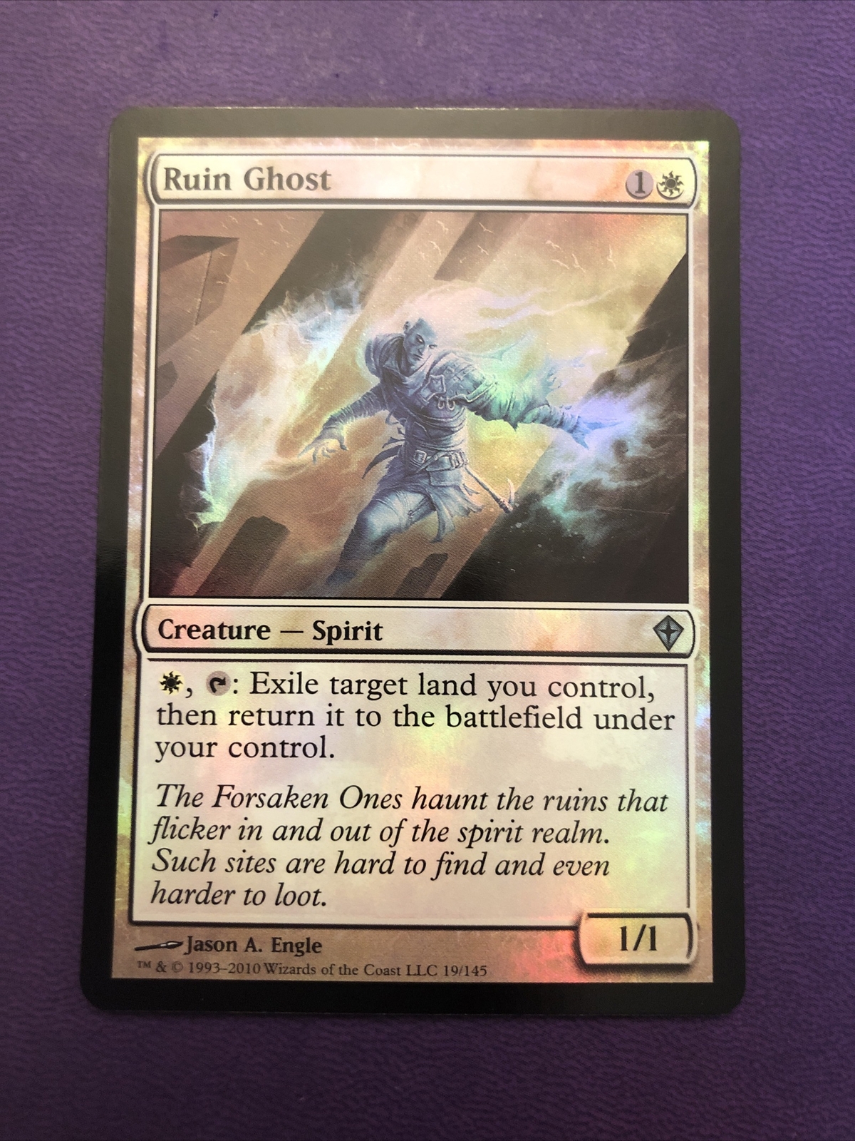 MTG - Ruin Ghost - FOIL - Worldwake - NM - Near Flawless See Pics! | eBay