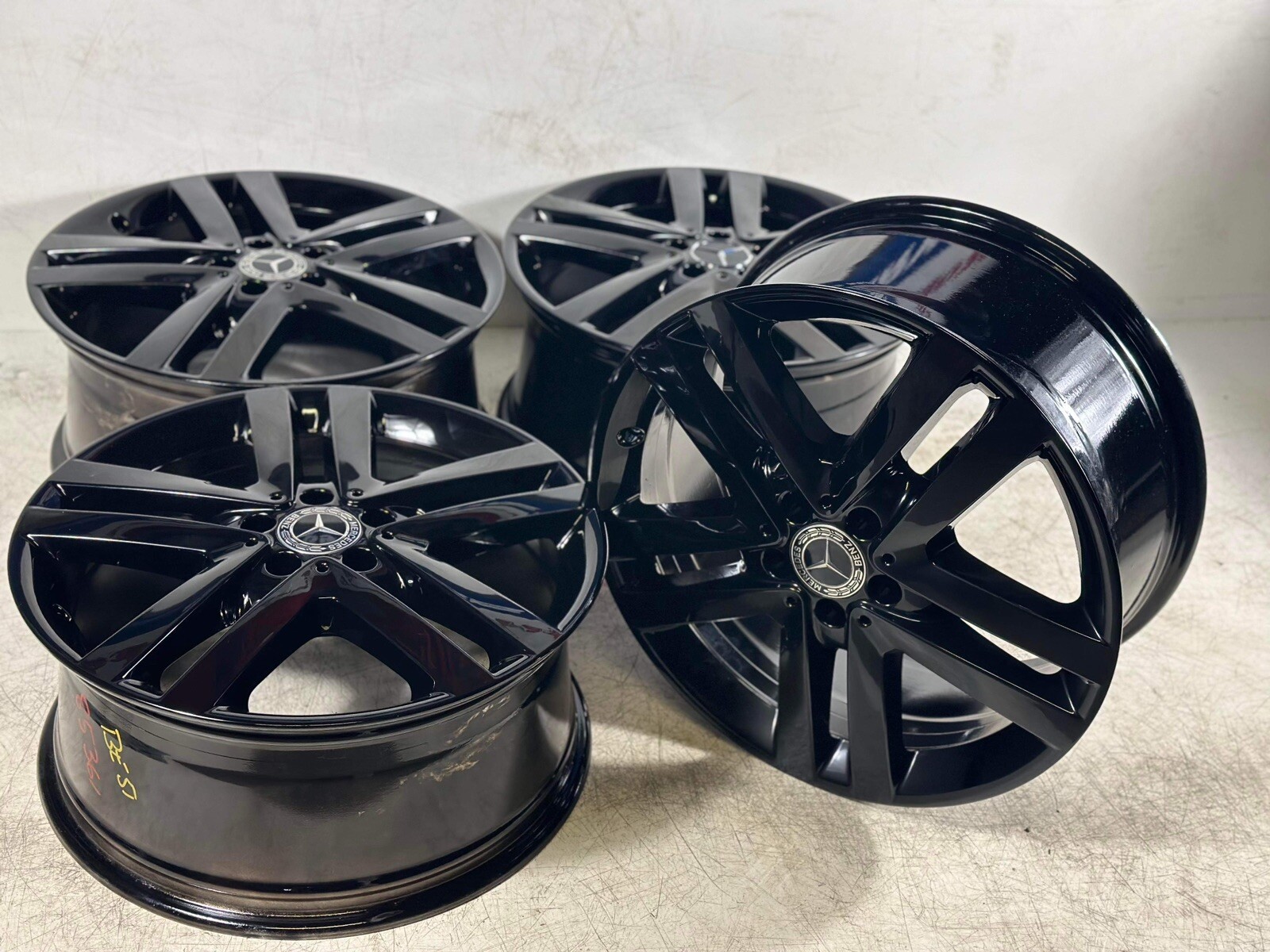 Mercedes GL450 2010-2013 19" Factory OEM Wheels Rims Set gloss black | eBay