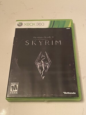 The Elder Scrolls V: Skyrim (Xbox 360, 2011) Complete w/Manual ...
