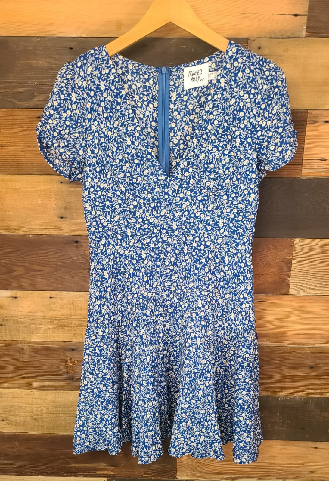 Princess Polly blue daisy dress Size 6 | eBay