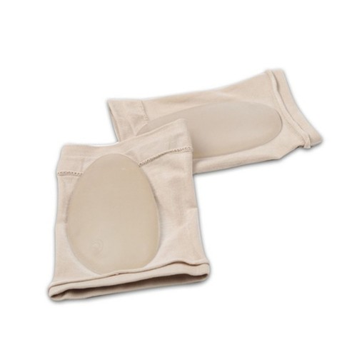 1Pair Arch Support Brace Free Size Elastic Khaki Breathable Arch Pad ...