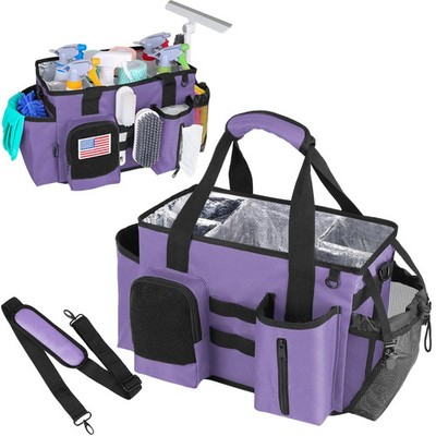 Wearable Cleaning Caddy Bag Cleaning Organizer With Handles Cleaning ...